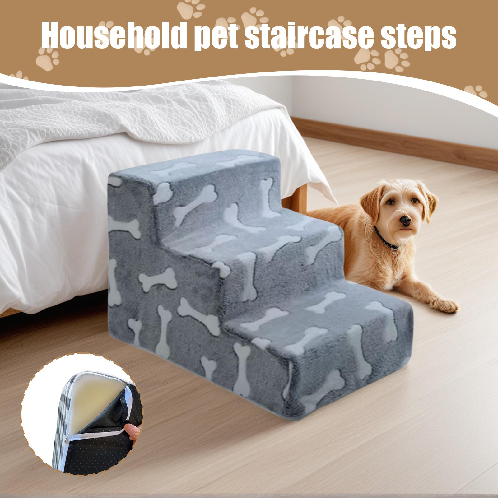 cat dog climbing ladder Dogs Removable Ramp Animal... – Grandado