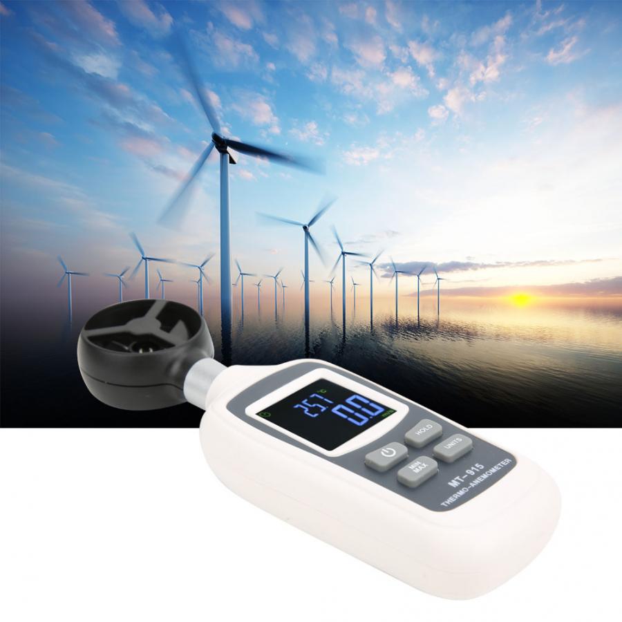 Wind Meter MT-915 Digitale Draagbare Digitale Anem... – Vicedeal