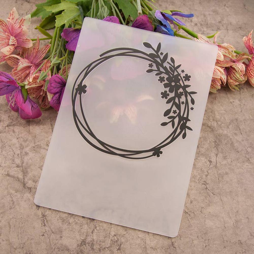 1PC DIY Plastic Beauty Garland Embossing Folder Sc... – Vicedeal