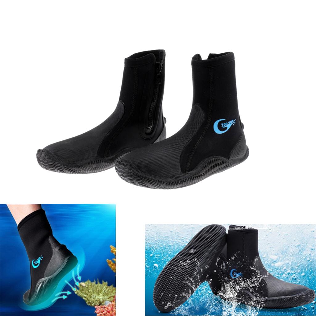 5mm Neoprene Antiskid Scuba Diving Boots Snorkelin... – Vicedeal