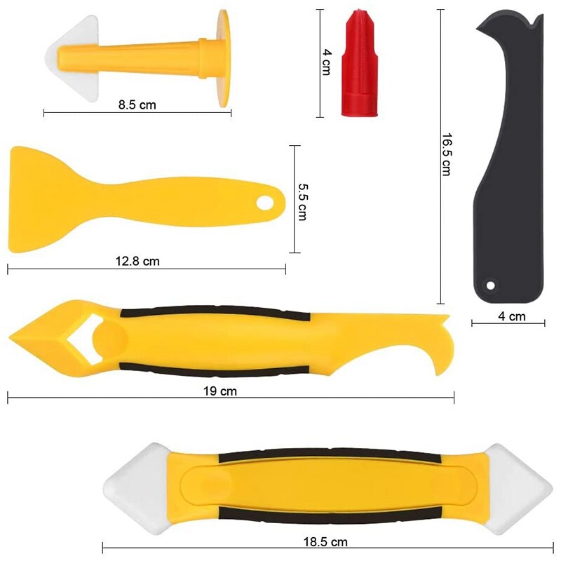 Silicone Caulking Tool Kit 16 Pcs Sealant Remover ... – Vicedeal