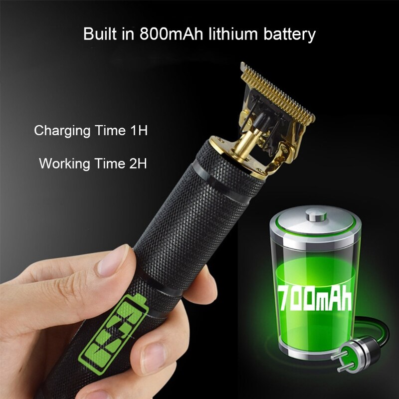 Cordless Outliner Hair Trimmer 0mm Baldheaded Clip... – Grandado