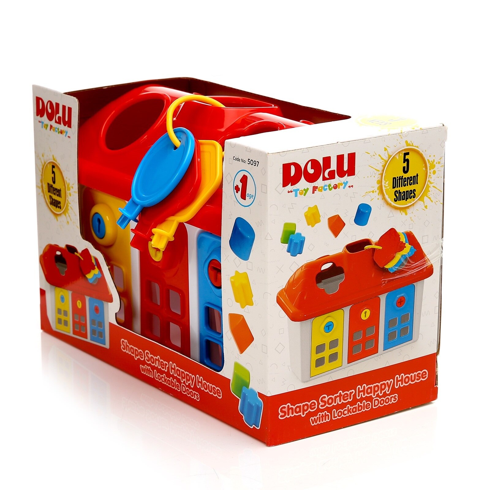 ebebek Dolu Shape Sorter Happy Hous with Lockable ... – Grandado