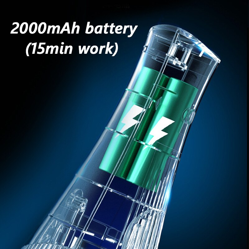 Wireless Car Vacuum Cleaner Powerful Cyclone Sucti... – Grandado