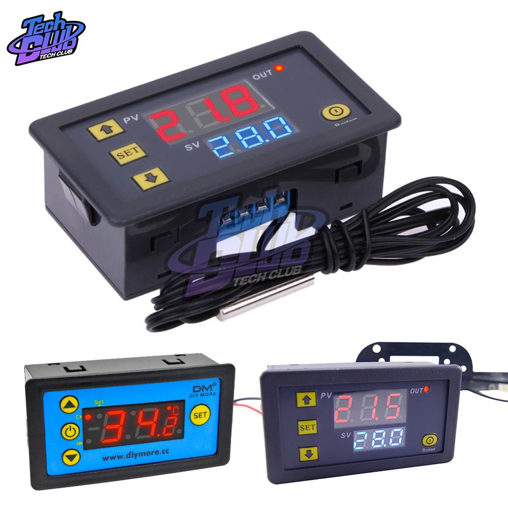 W3230 W3231 Ac 110 V-220 V DC12V 24V Digitale Ther... – Grandado