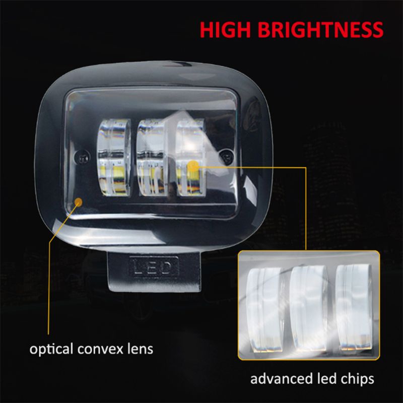 6D Square Lens 5 Inch Round Square Led Work Light ... – Grandado