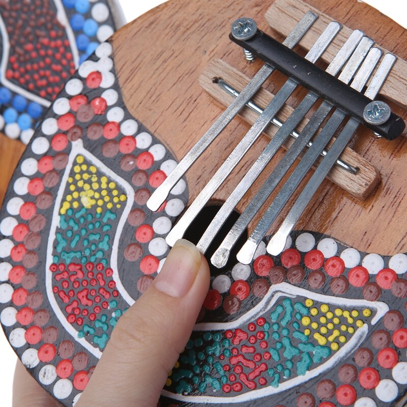 Musical Zubehör Kalimba Daumen Klavier 7 Schlüssel... – Grandado