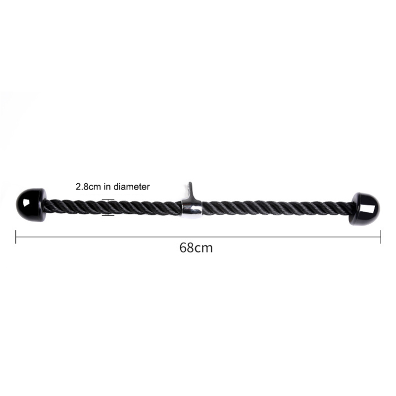 Fitness Pull Rope Biceps Cord Cable Nylon Training... – Vicedeal