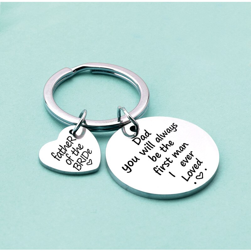 Personality Engraved Keychain Text Letter Key Chai... – Grandado