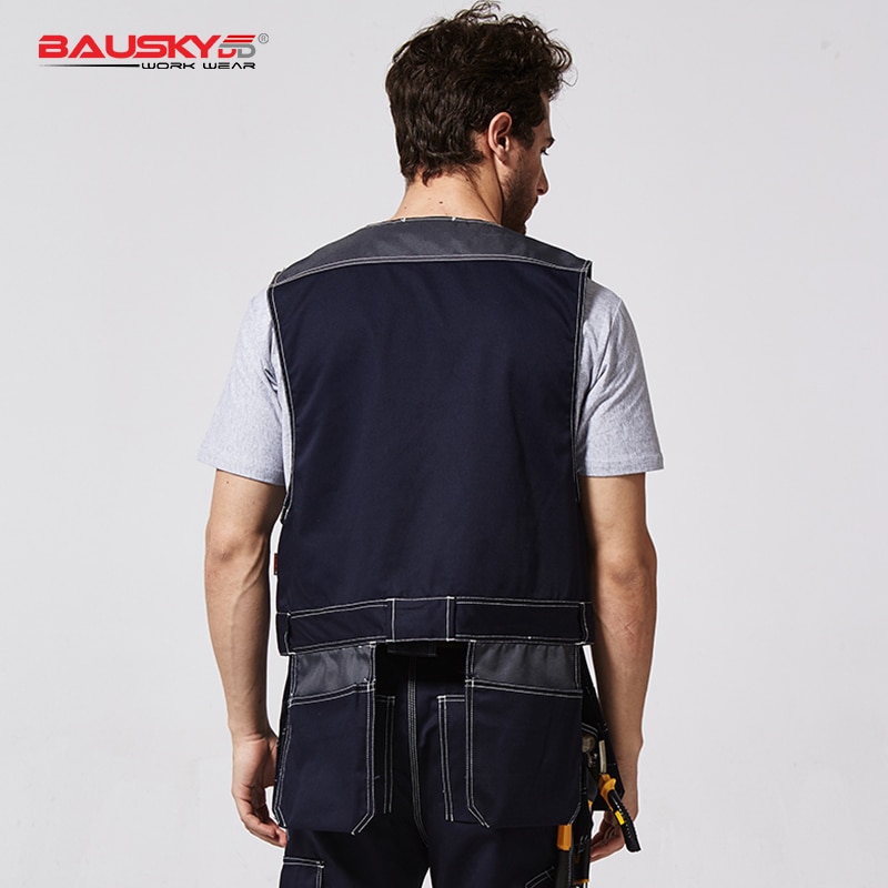 Bauskydd workwear 208 dark blue safety working clo... – Grandado
