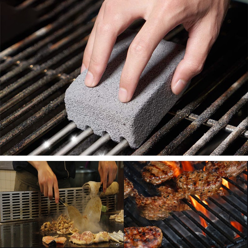 BBQ Grill Cleaning Brick Cleaning Block BBQ Cleane... – Grandado