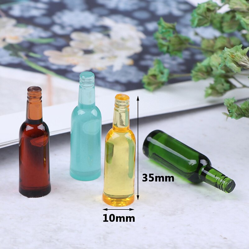 Six Beer/Set Wine Bottles Model Toys Doll House Mi... – Grandado