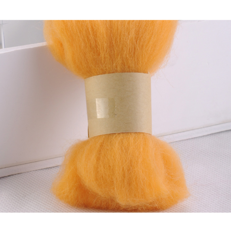 66s Wool For Felting 10pcs/lot 5g Roving Diy Fiber... – Grandado