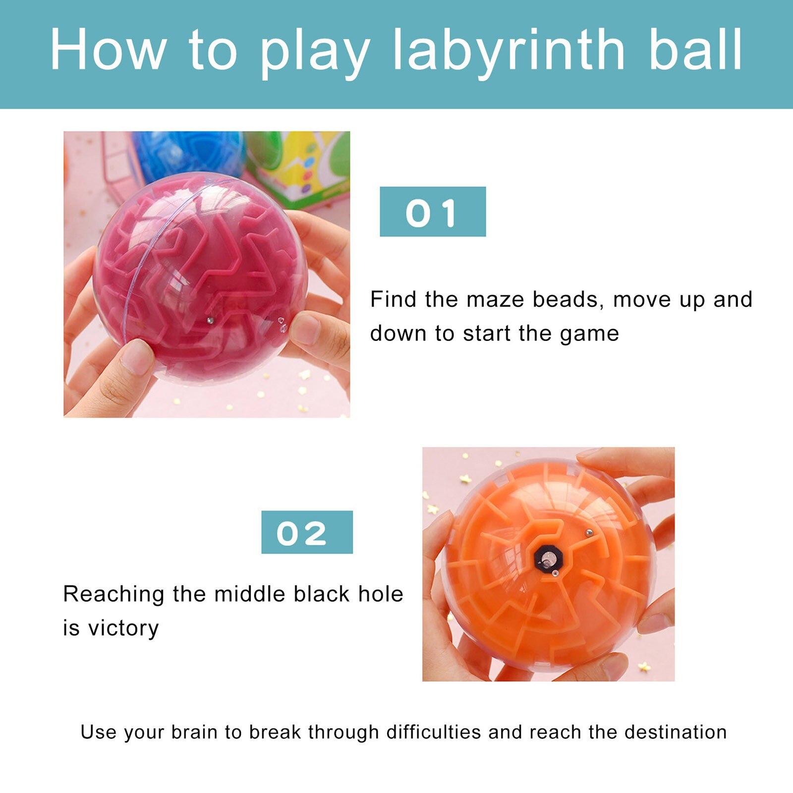 3d Gravity Memory Sequential Maze Ball Puzzle Toy ... – Grandado