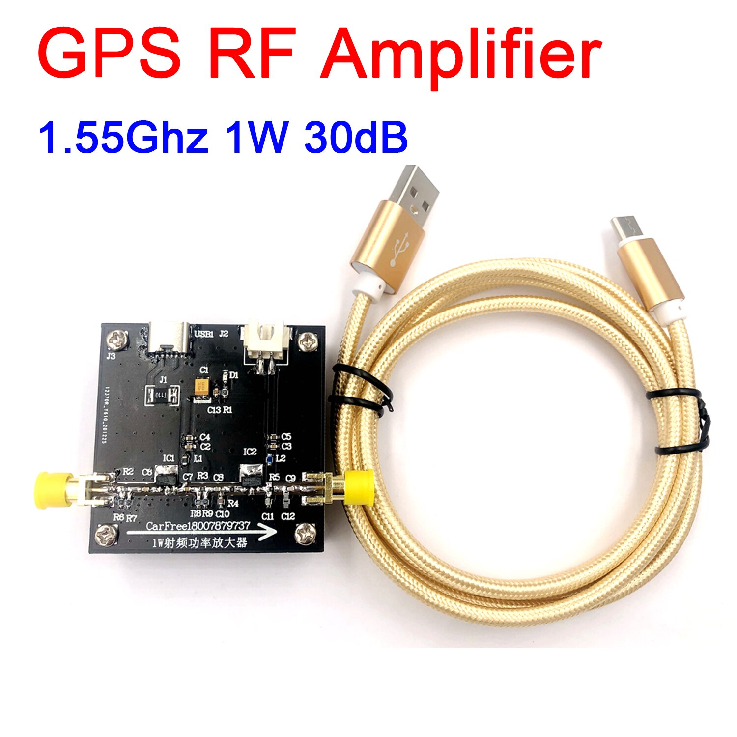 Gps 1.55Ghz 1W 30dB Rf Versterker Eindversterker 1... – Grandado