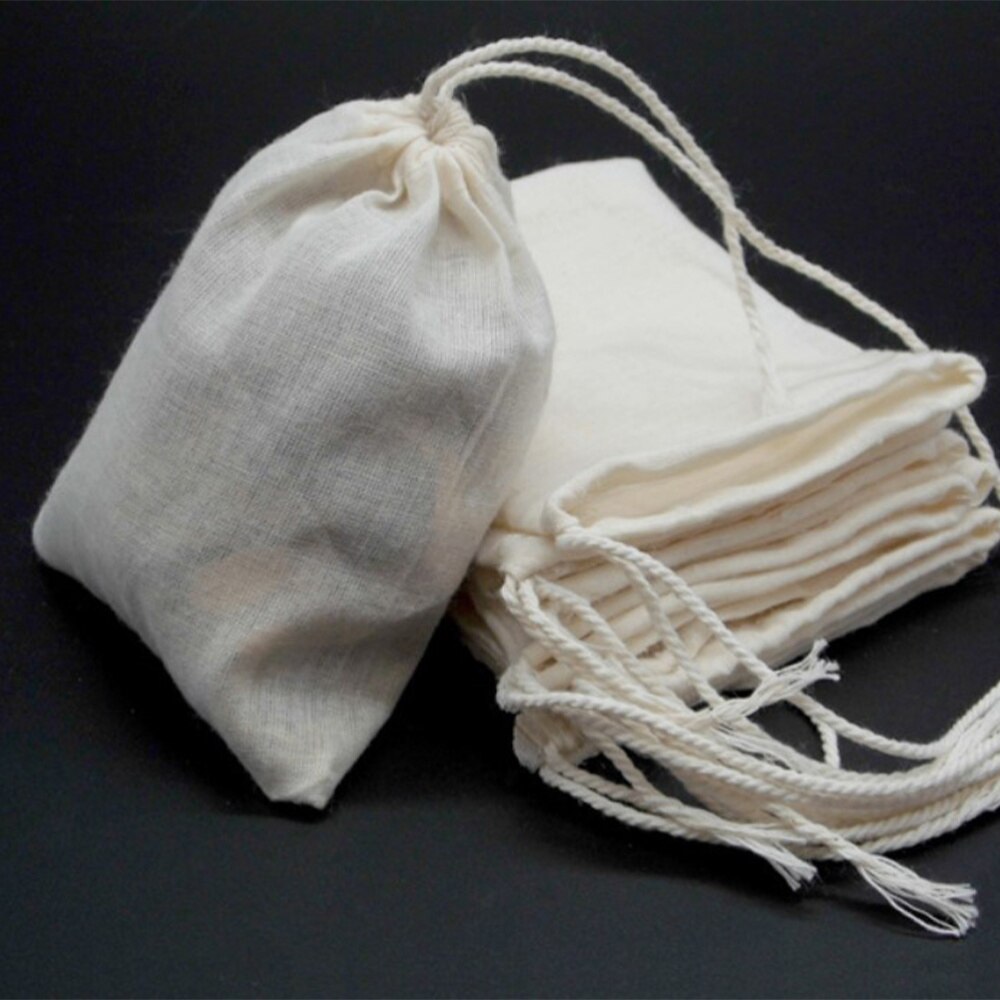 20 Stuks Katoenen Doek Theezakjes Koord Filter Leg... – Vicedeal 20 Stuks Katoenen Doek Theezakjes Koord Filter Leg... – Vicedeal