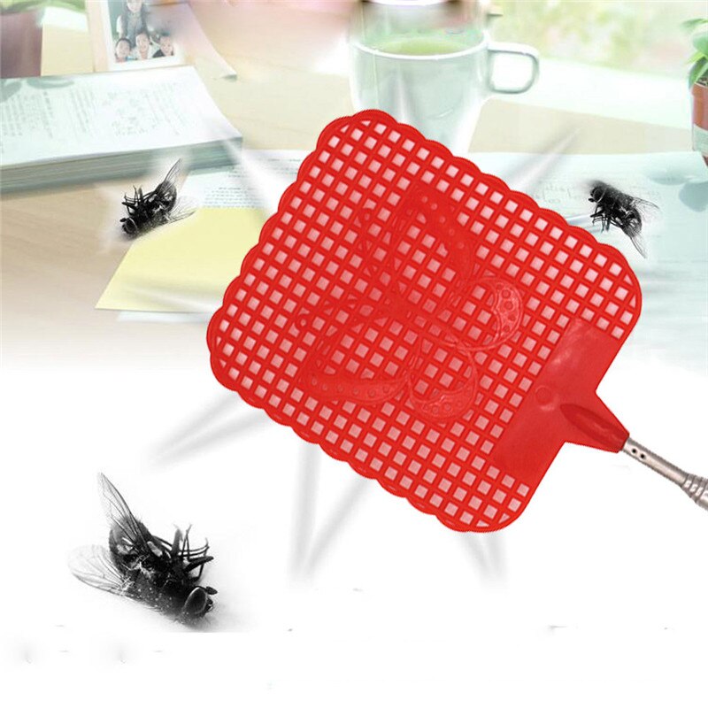 1pcs 73cm Telescopic Extendable Fly Swatter Plasti... – Grandado
