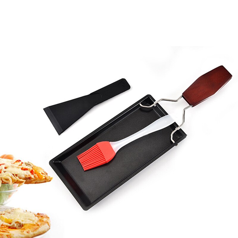 Mini Kaas Grill Pan Met Massief Houten Handvat Non... – Grandado