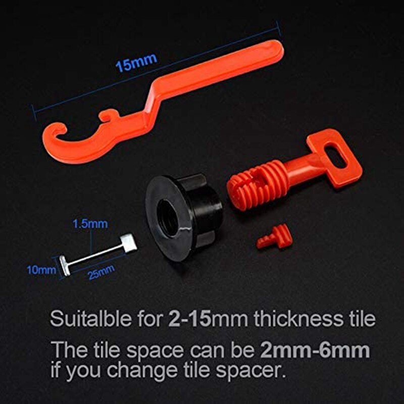 LBER Tile Leveling System Kit With 100Pcs Tile Lev... – Grandado