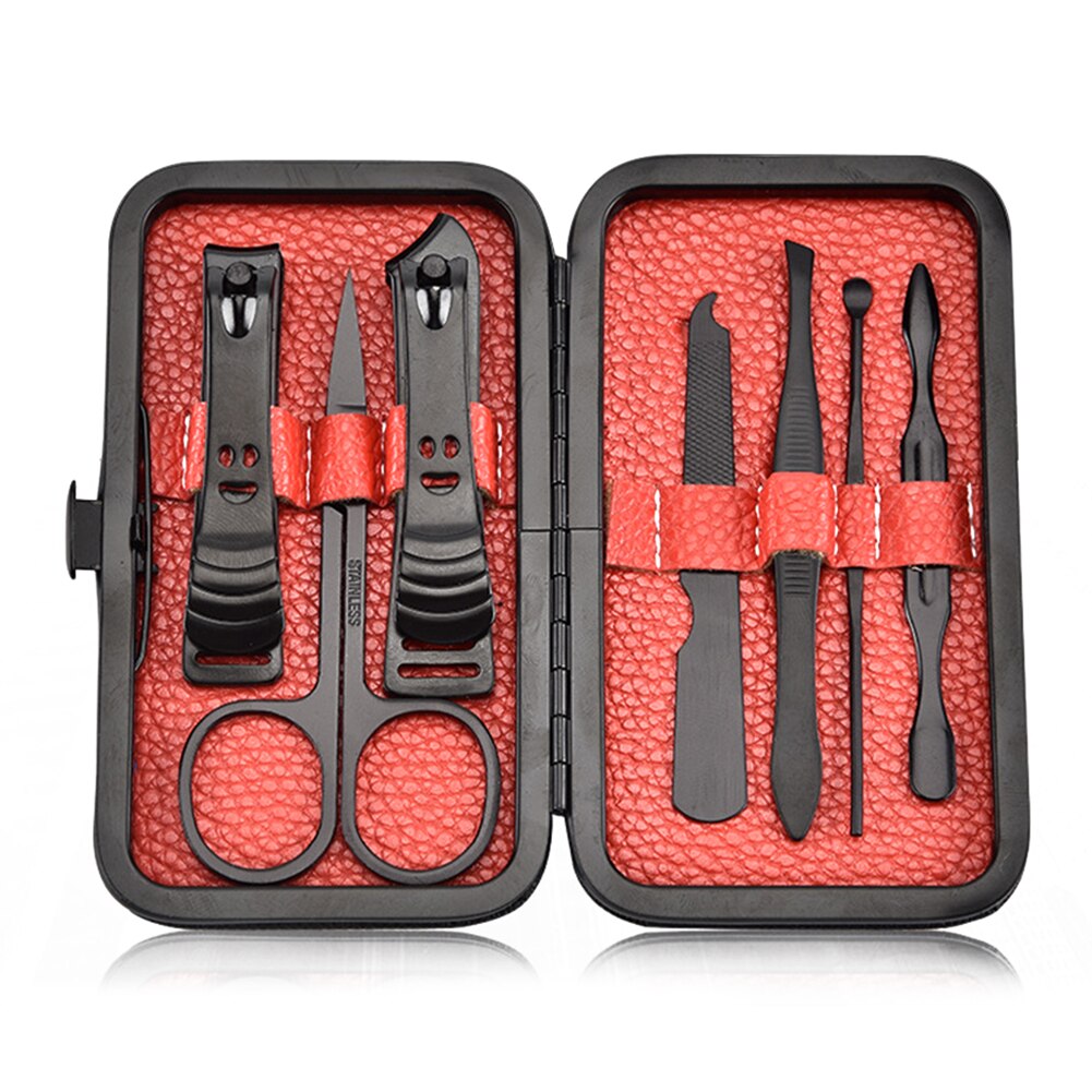 7 stks/set Draagbare Manicure Nagelknipper Pedicur... – Grandado