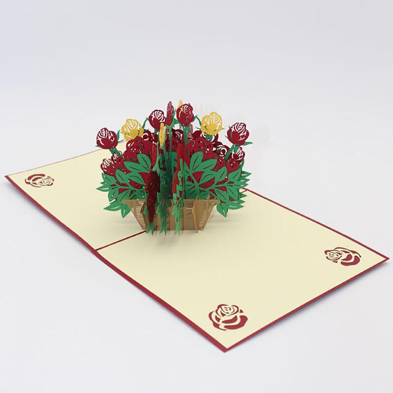 3D Pop Up Invitations Card 3D Tourist Postcard Sav... – Vicedeal