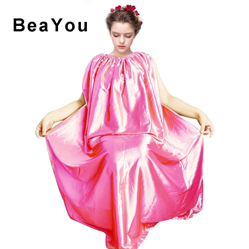 Light Pink Big Size Steam Gown Yoni Steaming Dress... – Vicedeal