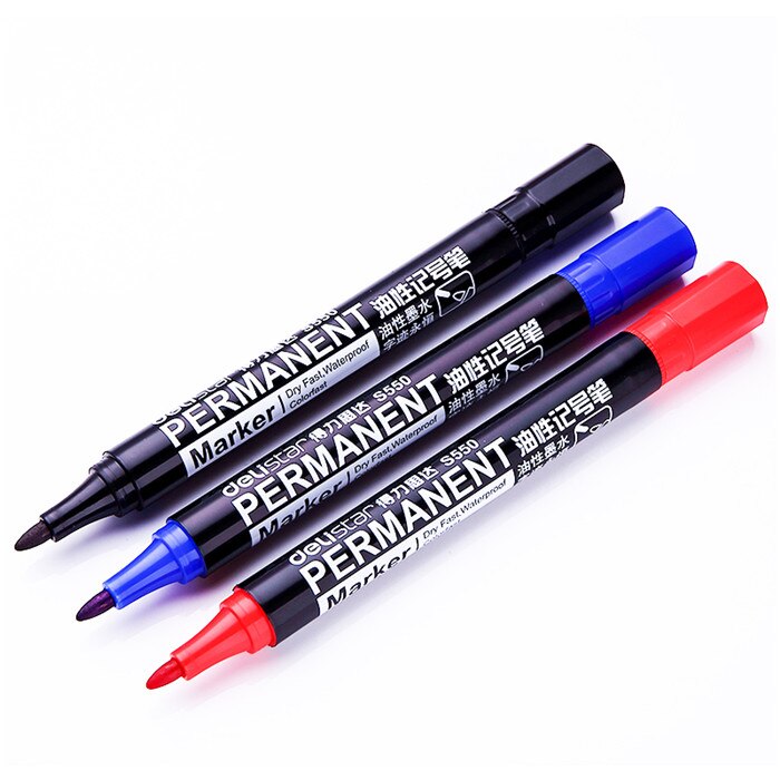1pc Deli Waterproof Permanent CD Marker Pens Paint... – Grandado