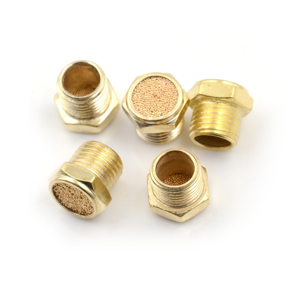 5pcs Sintered Bronze Muffler Pneumatic Air Breathe... – Grandado