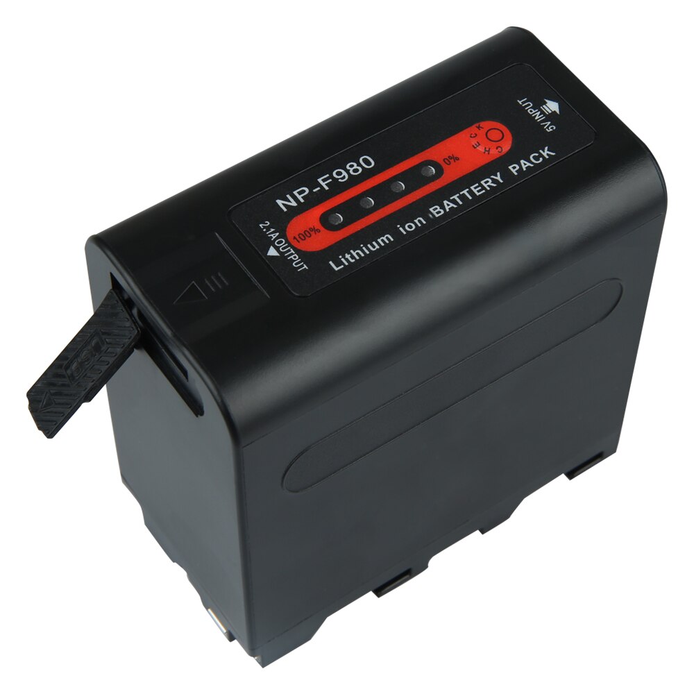 Usb Output 7800Mah NP-F970 NP-F980 Batterij Met Le... – Vicedeal