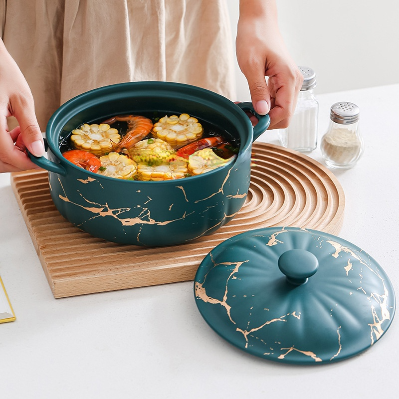 Family Pot High Temperature Frosted Marble Particl... – Grandado