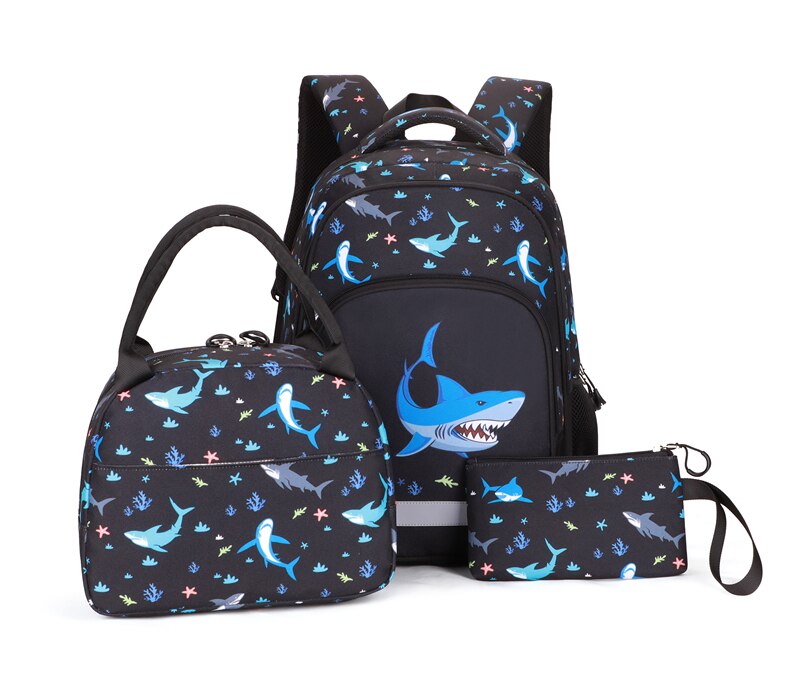 3 in 1 Boys Backpacks Set Primary Junior High Scho... – Grandado