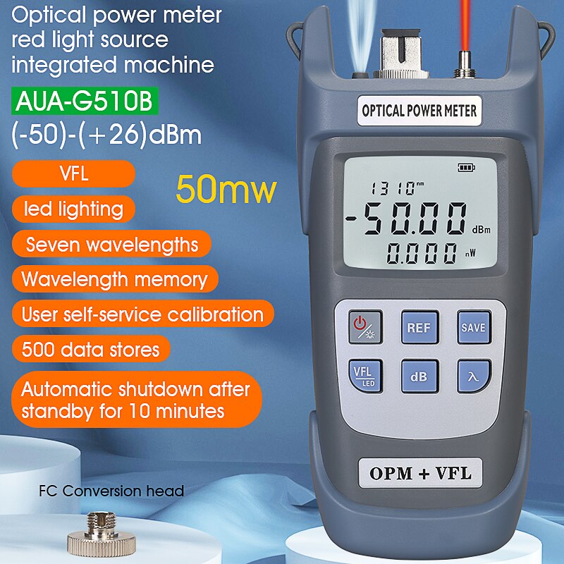 3 In 1 Ftth Glasvezel Power Meter Vfl Led Licht Me... – Vicedeal