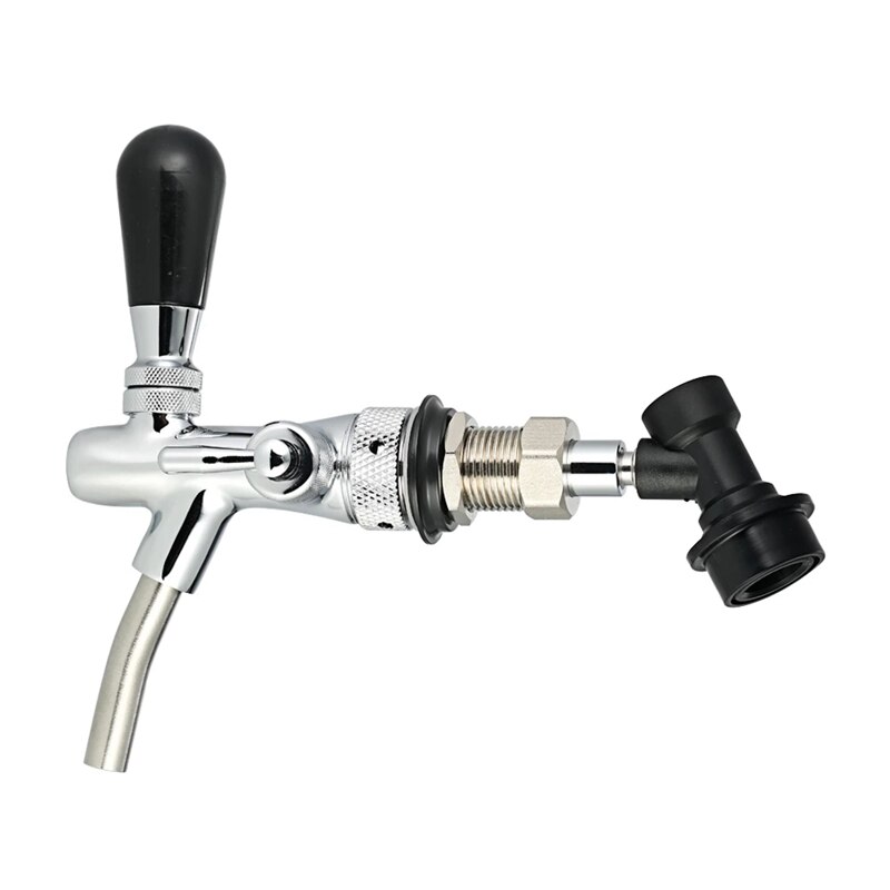 Beer Tap Adjustable Flows Chrome Draft Beer Tap G5... – Grandado