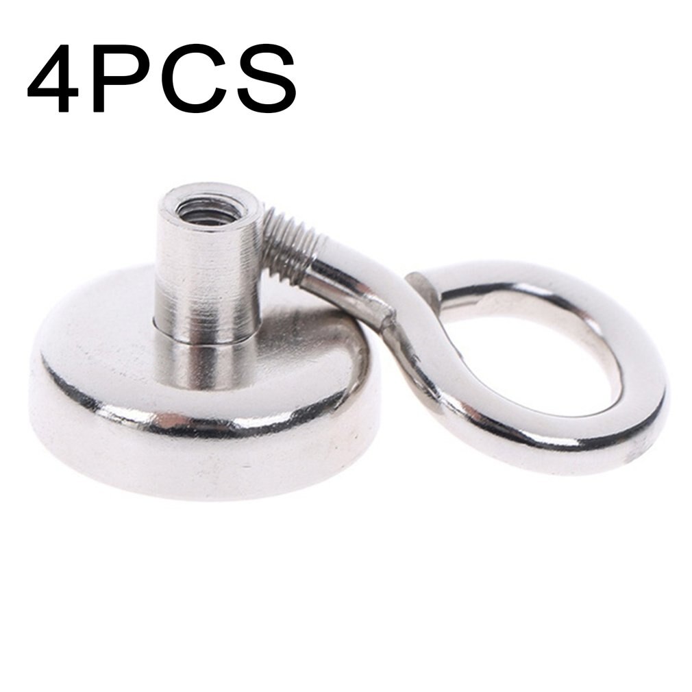 4PC Super Strong Neodymium Magnet Pot Fishing Salv... – Grandado
