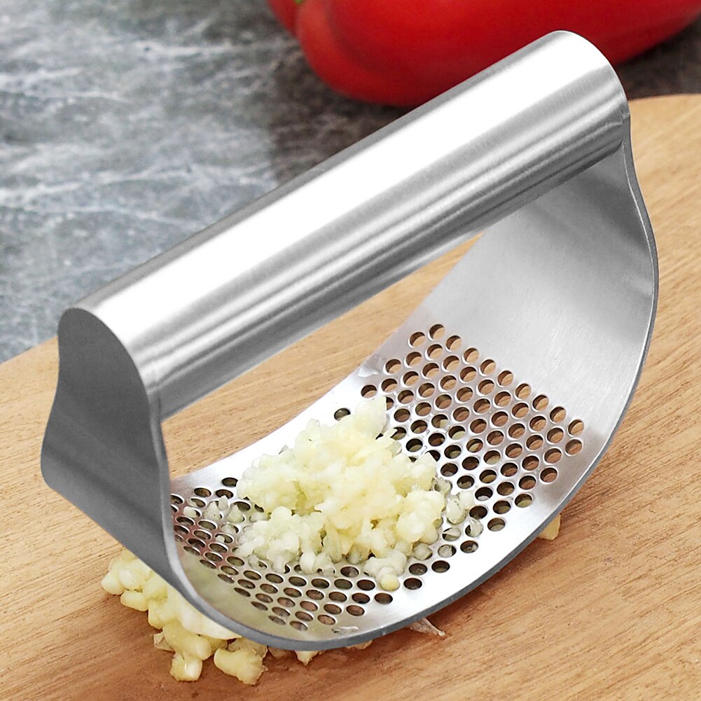 Garlic Mincer Ginger Squeezer Steel Garlic Peeler ... – Grandado