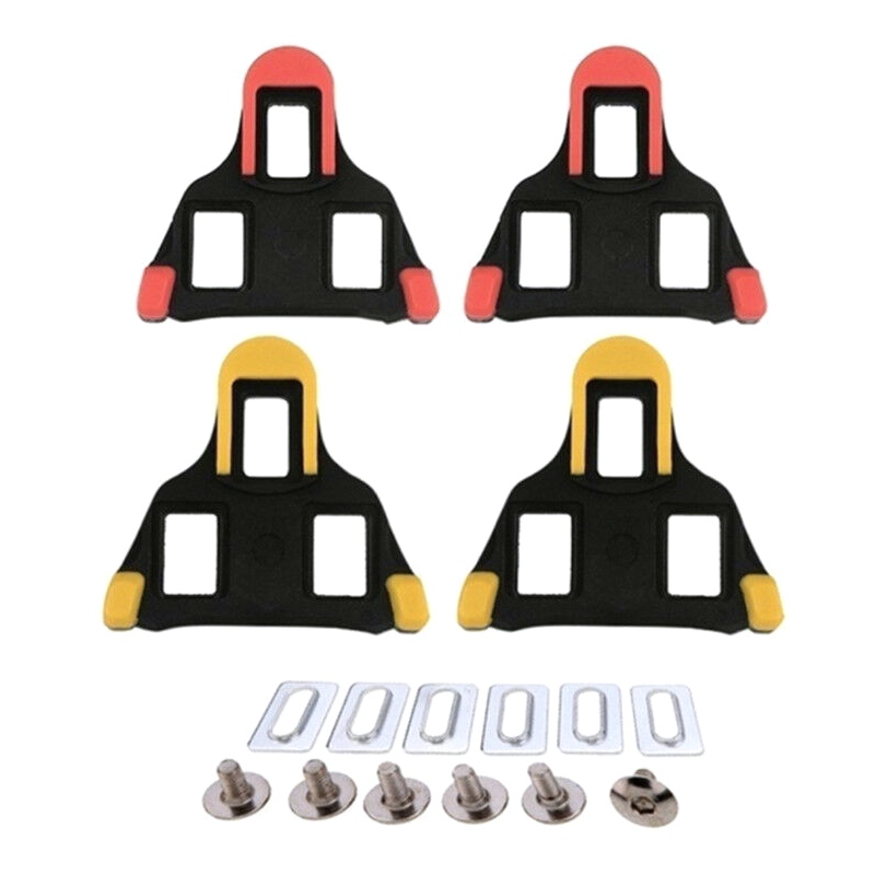 Bicycle Bike Pedal Cleats Self-locking Set For Shi... – Grandado
