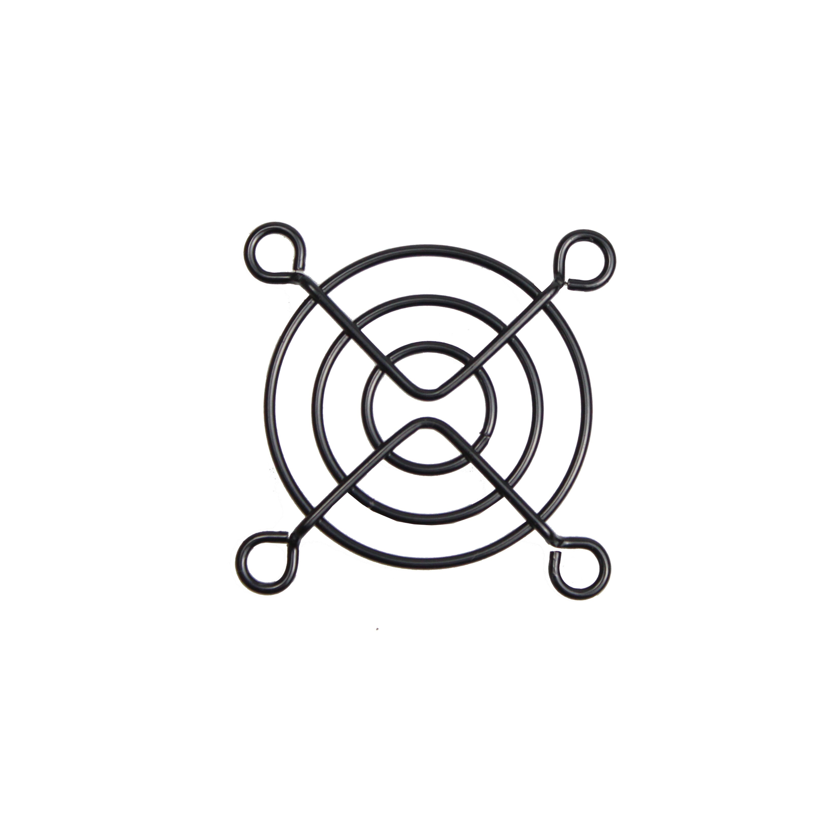 20 Pieces 40mm Black Fan Grills Metal Fan Guard Pr... – Grandado