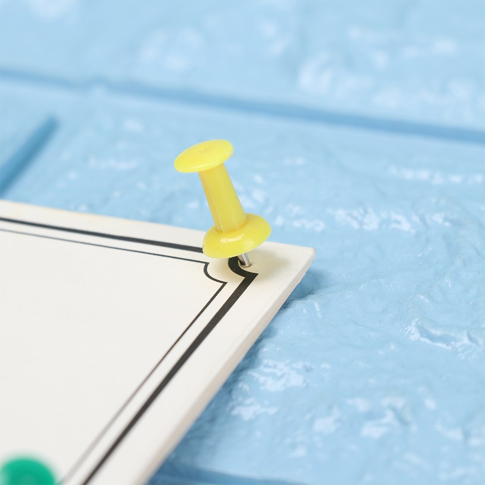 100PCs/Box Multicolor Plastic Push Pins Drawing Bi... – Grandado