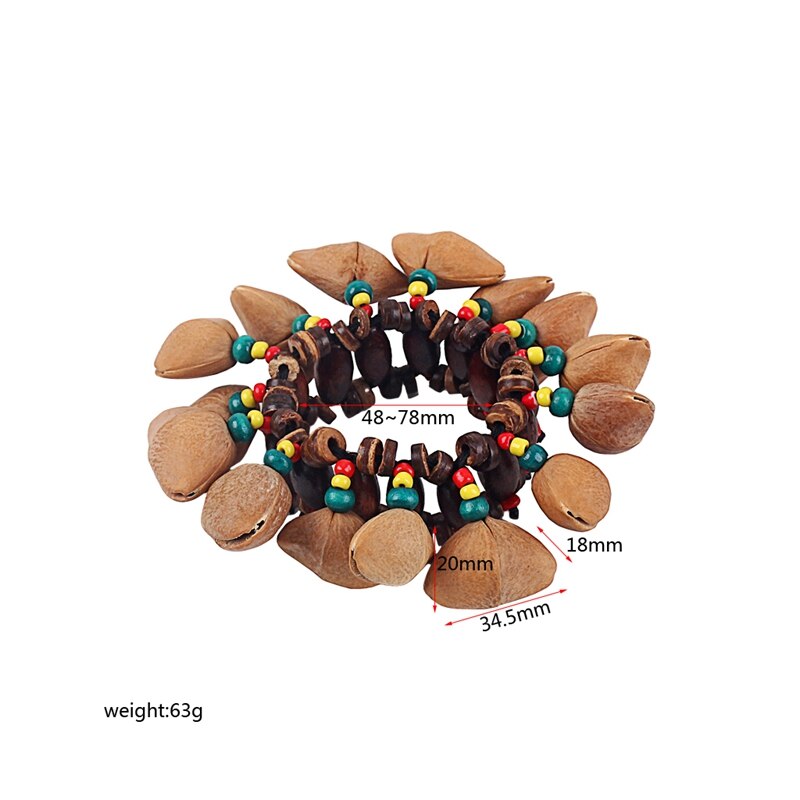 African Drum Handbell Percussion Bracelet Hand Cha... – Vicedeal