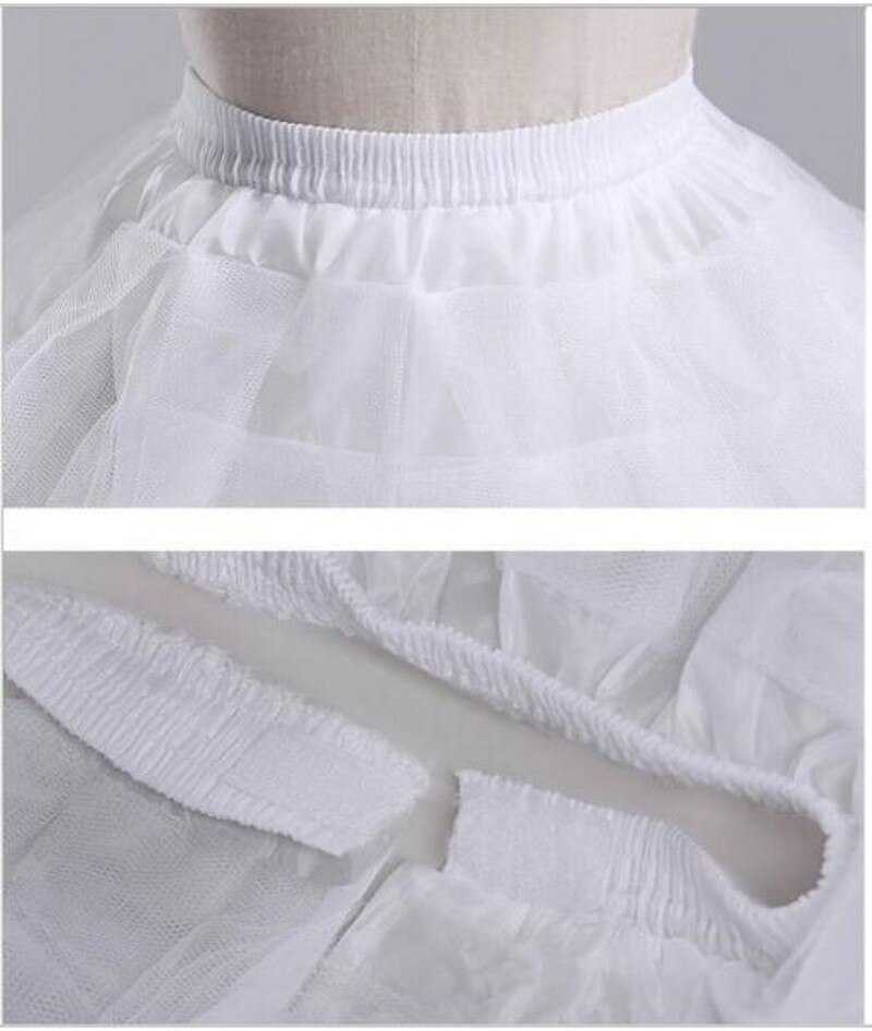 White Petticoat No Hoop Short Women Underskirt For... – Grandado