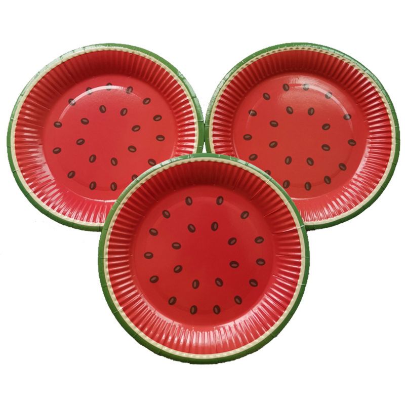 50pcs the cute disposable paper plates Christmas d... – Grandado