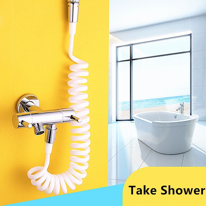 Durable 1.5M Copper Cap Shower Hose Foam Bidet Tel... – Grandado