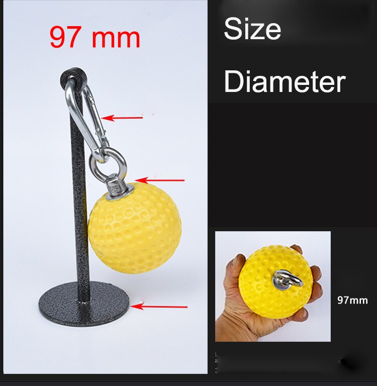97/72mm Power Hand Grip Strength Ball Kits Pull Up... – Vicedeal