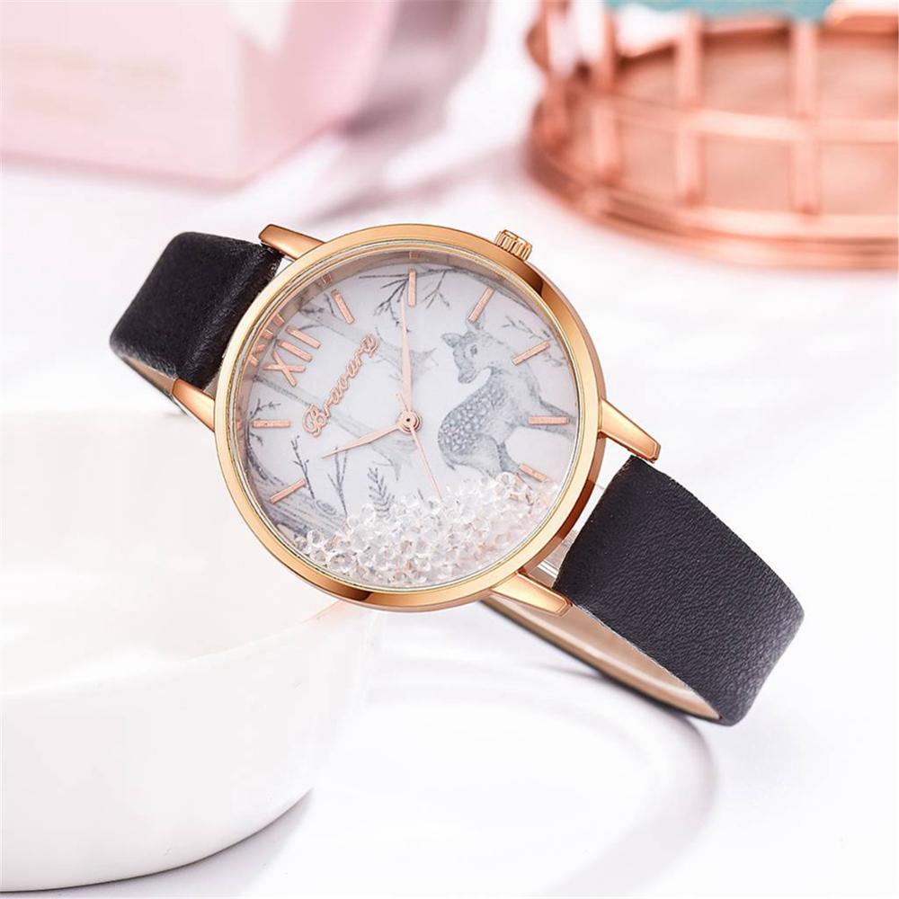 Quartz Watch Men Unisex Map Airplane Travel Around... – Grandado