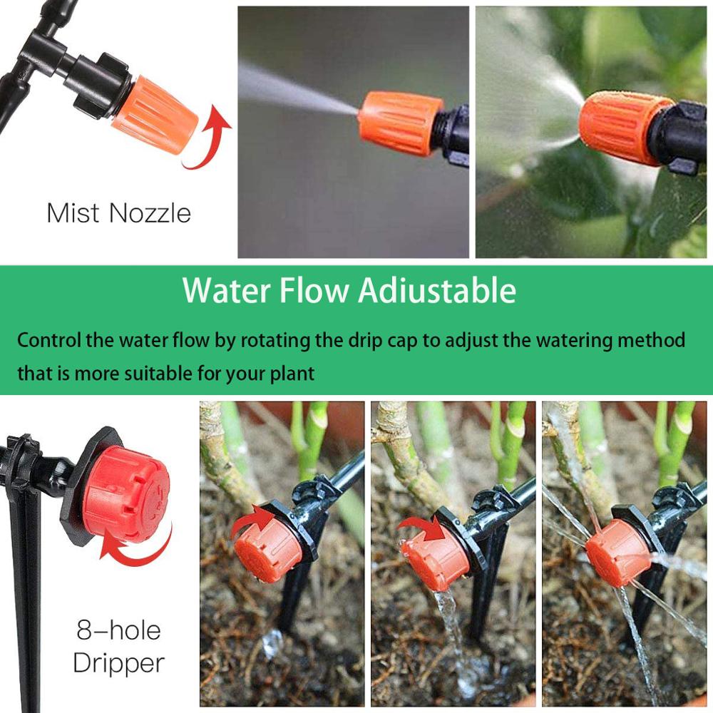 60M Automatic Micro Drip Irrigation System Waterin... – Grandado