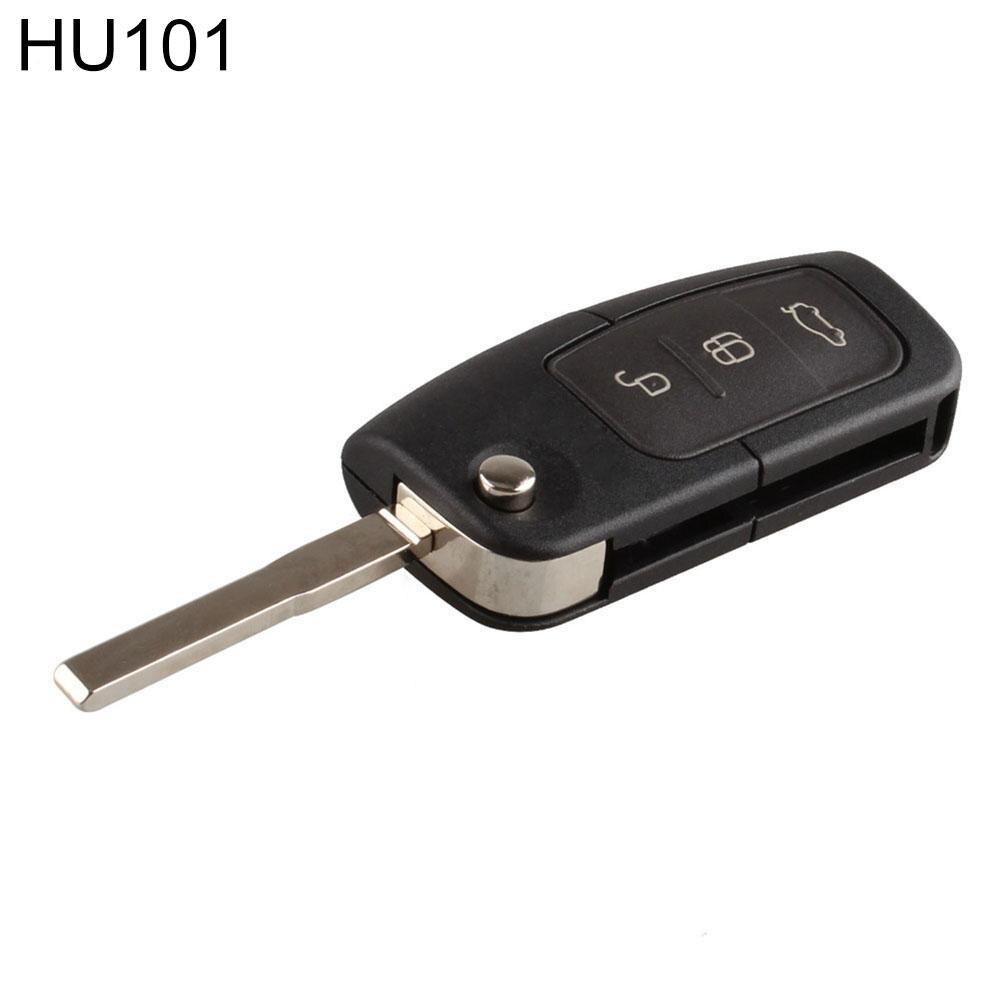 3 Buttons Remote Flip Folding Car Key Fob Shell Co... – Grandado