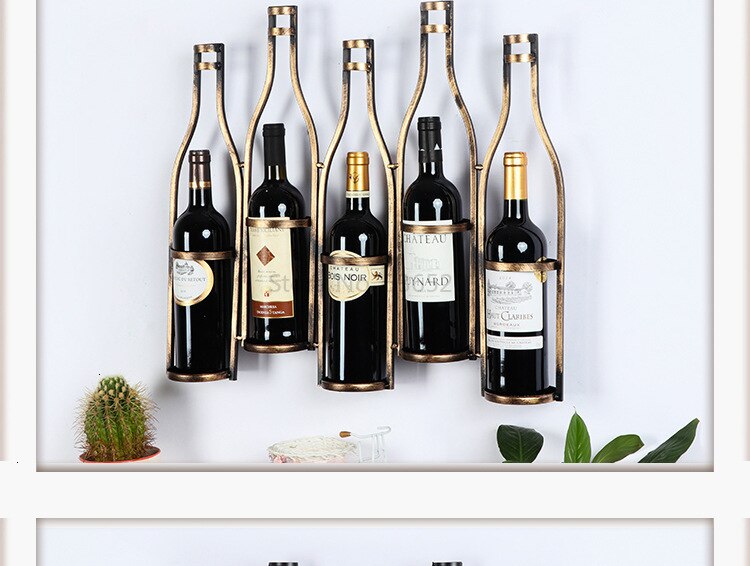 Europäischen-stil rot wein rack wand hängen wohnzi... – Vicedeal