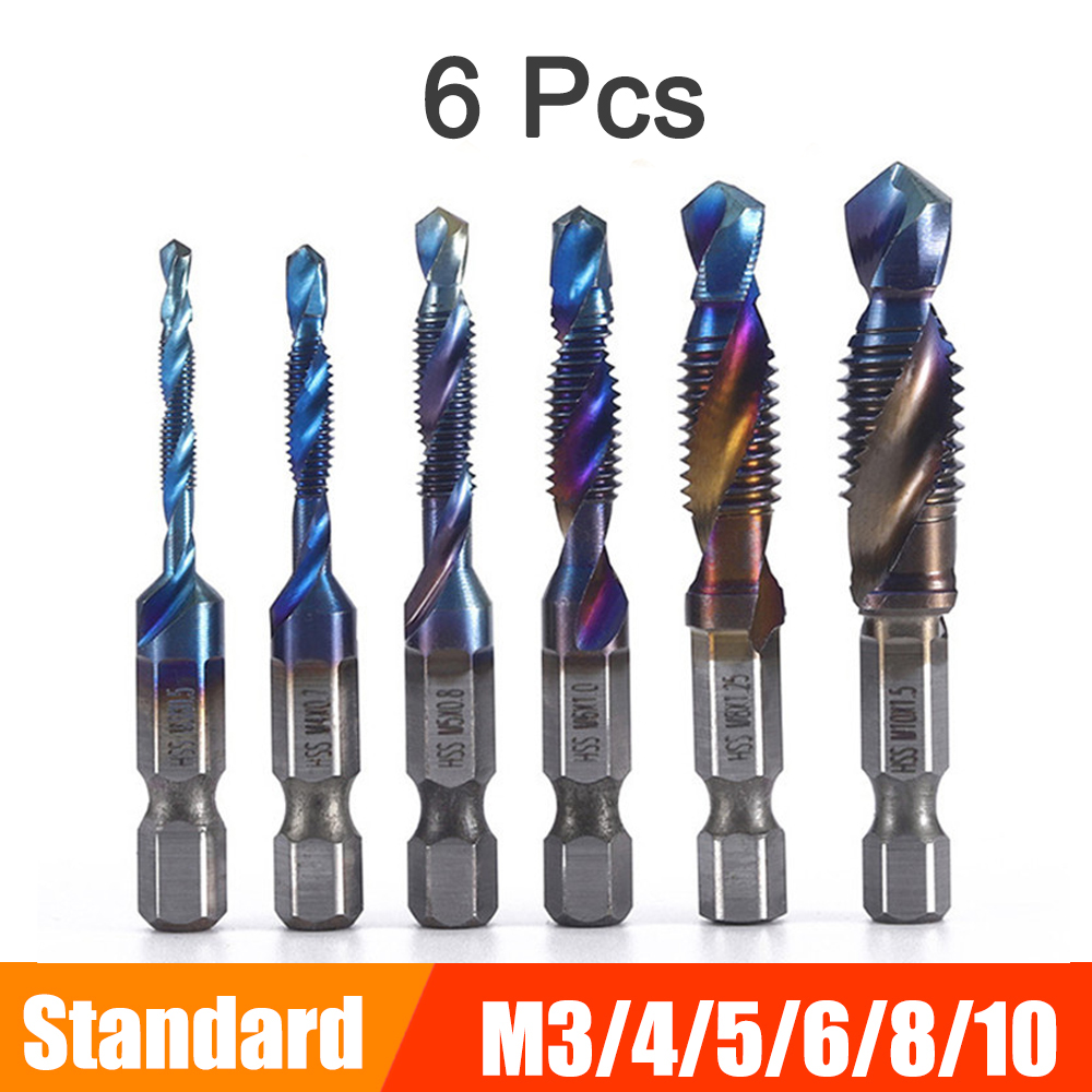 M3, M4, M5, M6, M8, M10, Hex Shank HSS Screw, Tita... – Grandado