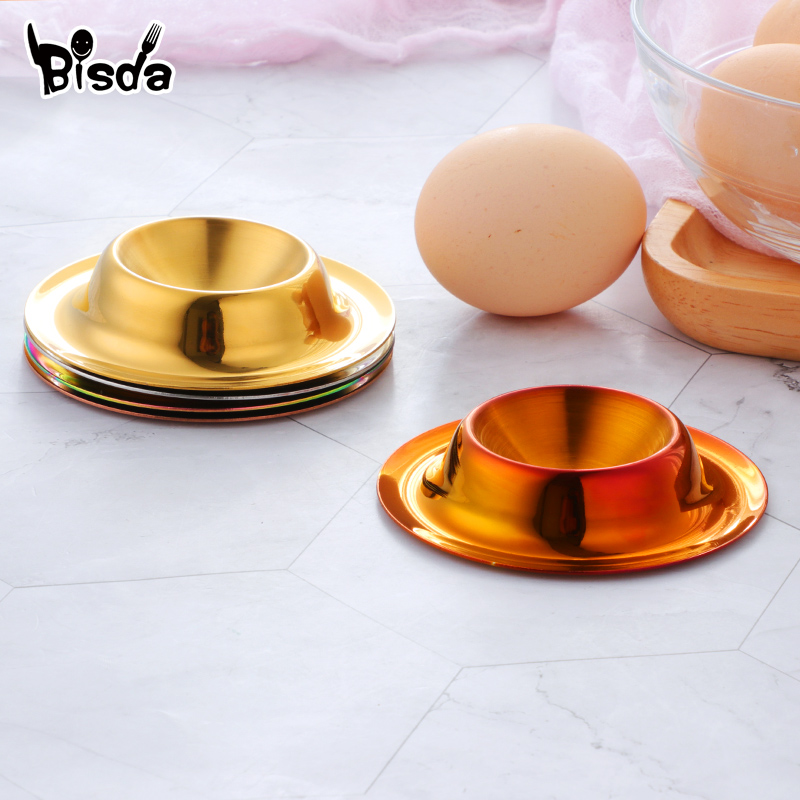 Egg Cup Holder Stainless Steel Egg Tray Kitchen Ut... – Grandado