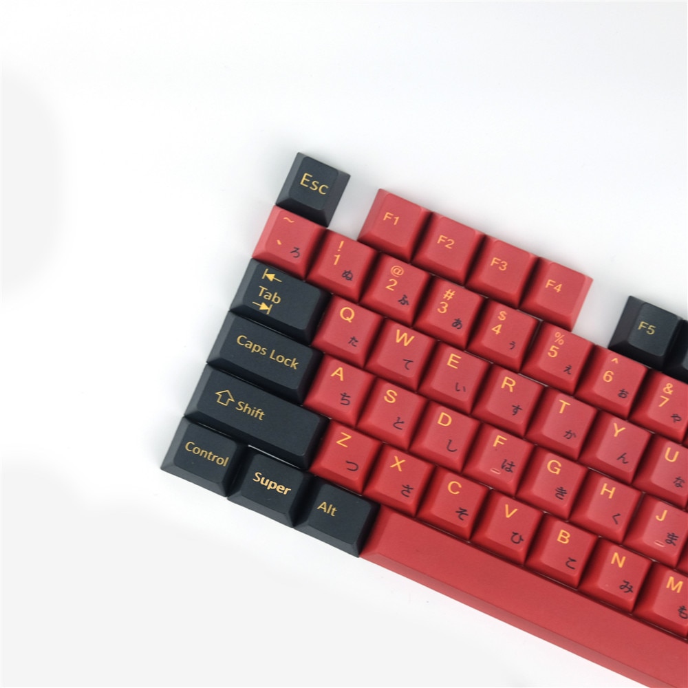 Red Knight PBT Keycaps Sublimation Keycap Mechanical Keyboard ...
